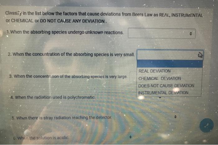 Solved Classify in the list below the factors that cause | Chegg.com