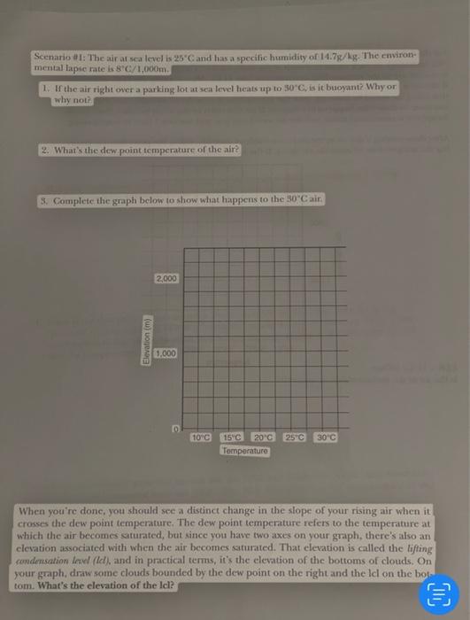Solved Name Date: Lab 6 Atmospheric Moisture This lab | Chegg.com