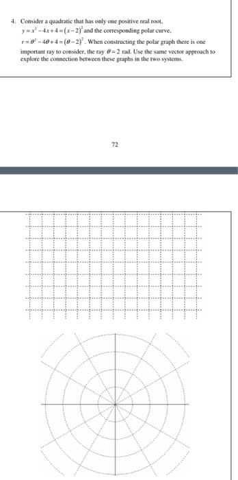 Solved 4. Consider a quadratic that has only one positive | Chegg.com