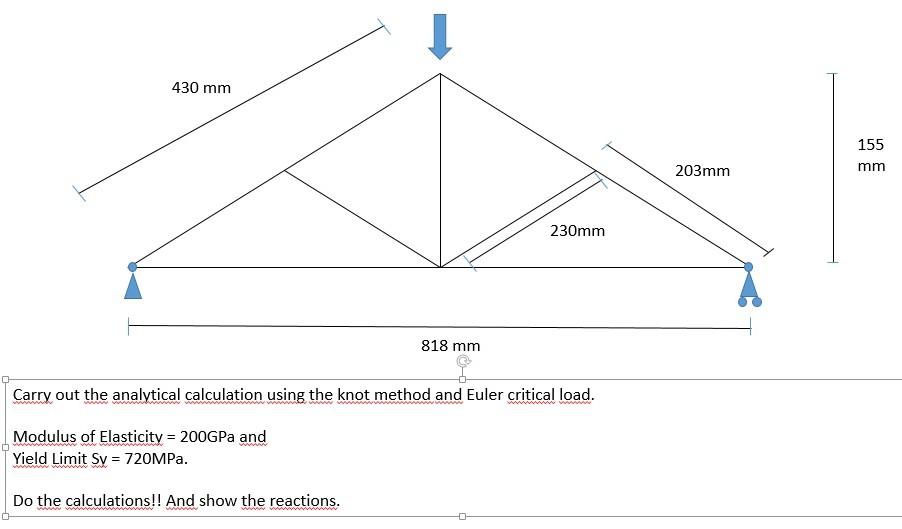 Solved Carry out the analytical calculation using the knot | Chegg.com