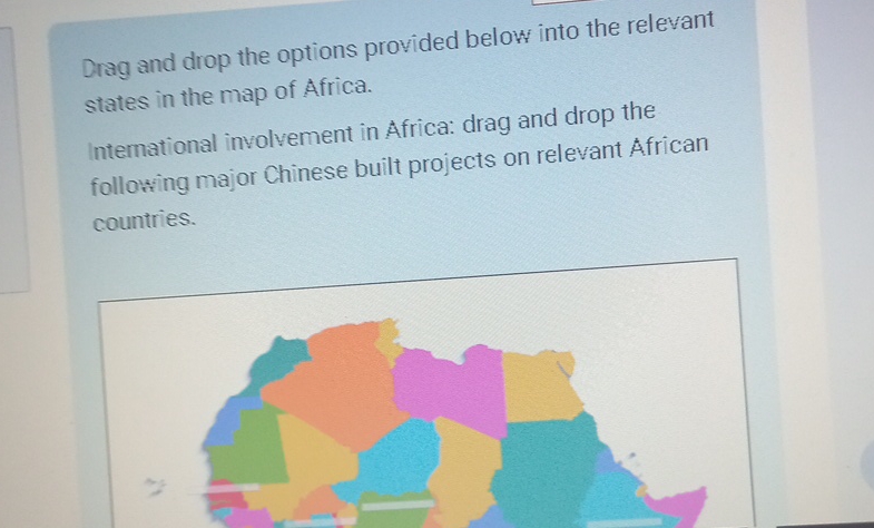 Solved Drag and drop the options provided below into the | Chegg.com