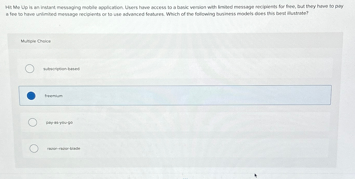 Solved Hit Me Up is an instant messaging mobile application. | Chegg.com