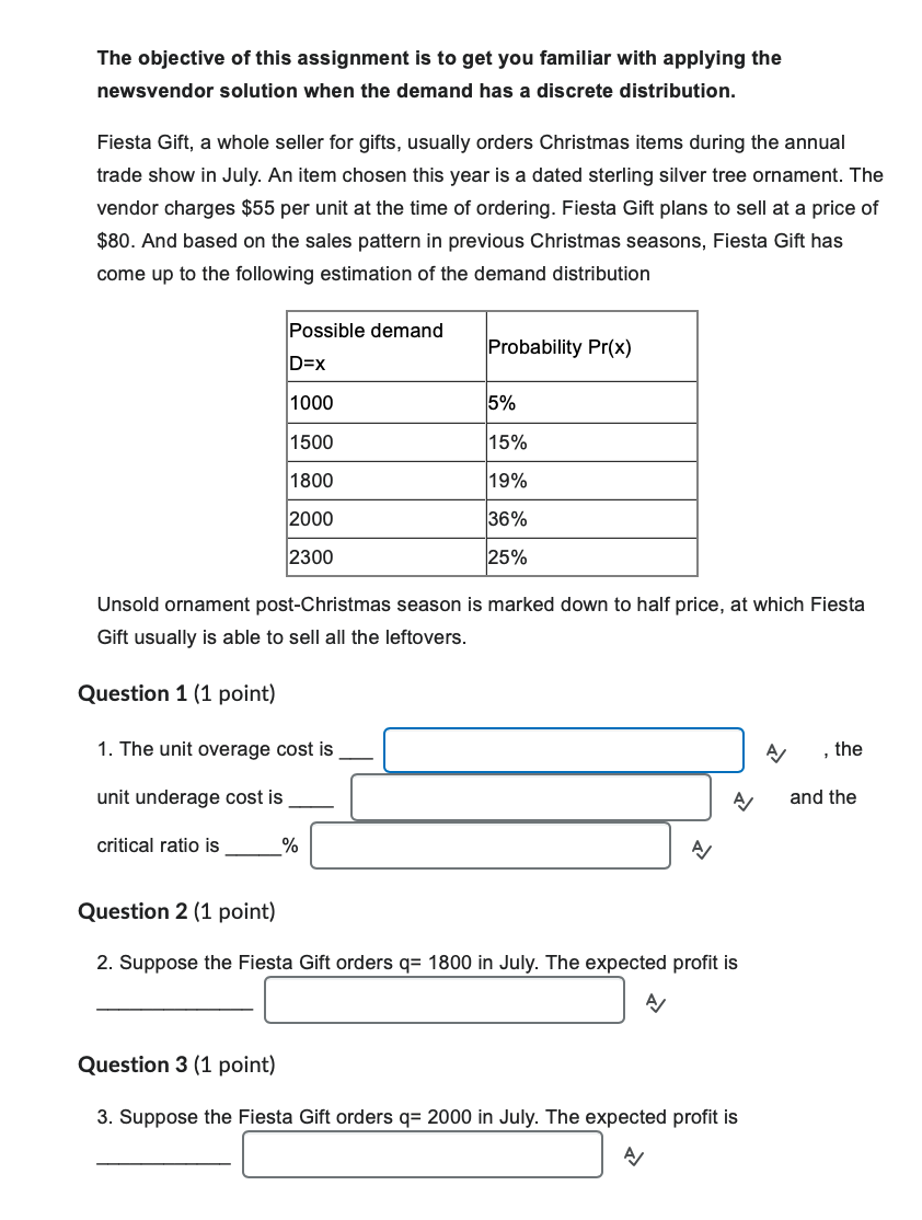 Solved The objective of this assignment is to get you | Chegg.com