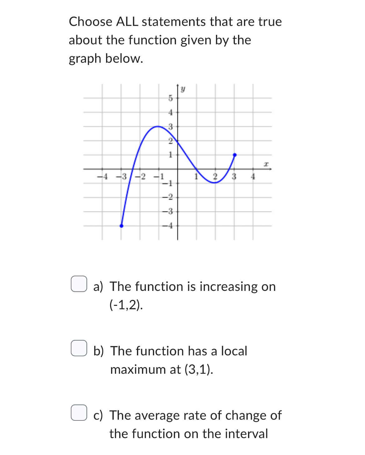 Solved Choose ALL statements that are true about the | Chegg.com