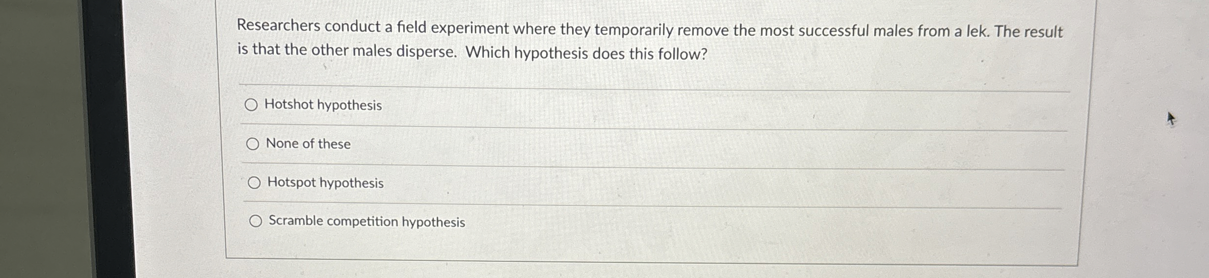 Solved Question 23Why do new challengers often give up when | Chegg.com