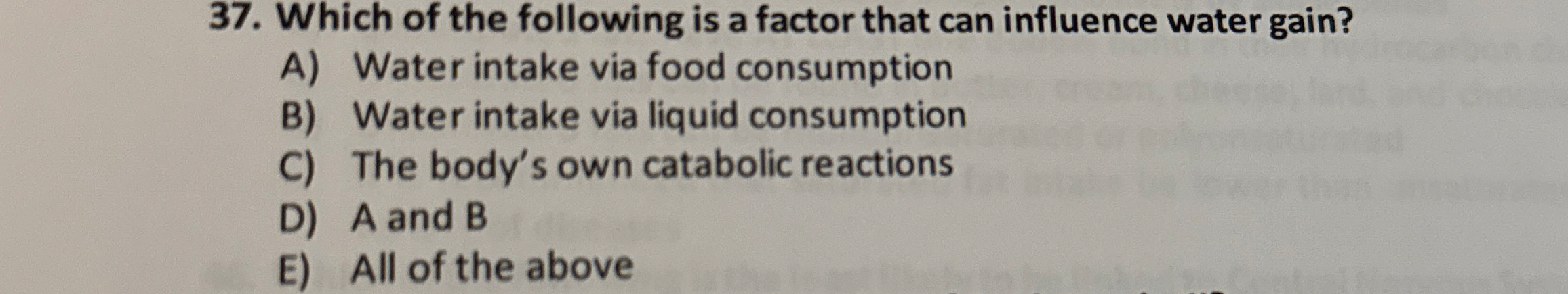 Solved by an EXPERT Which of the following is a factor that can influence | Chegg.com