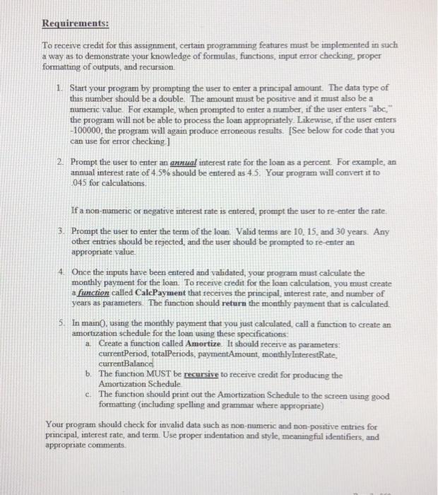 Solved CH PROGRAMMING ASSIGNMENTS INSTRUCTIONS CH | Chegg.com