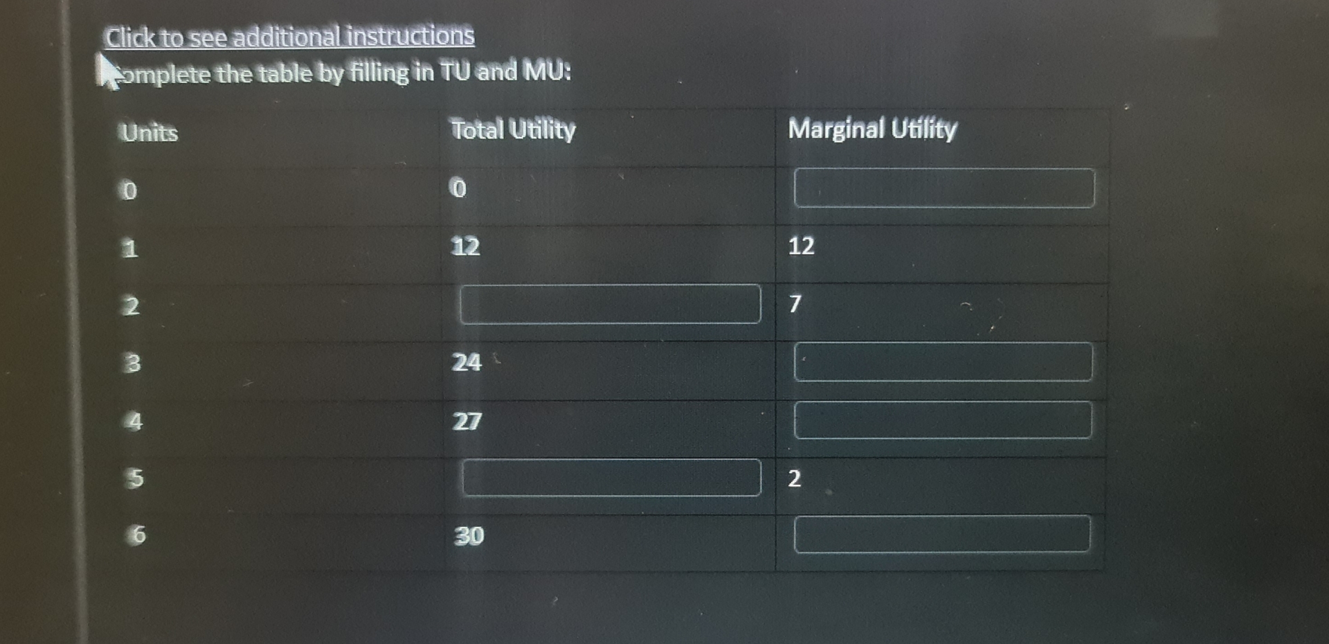Solved Click to see additional instructionsFomplete the | Chegg.com