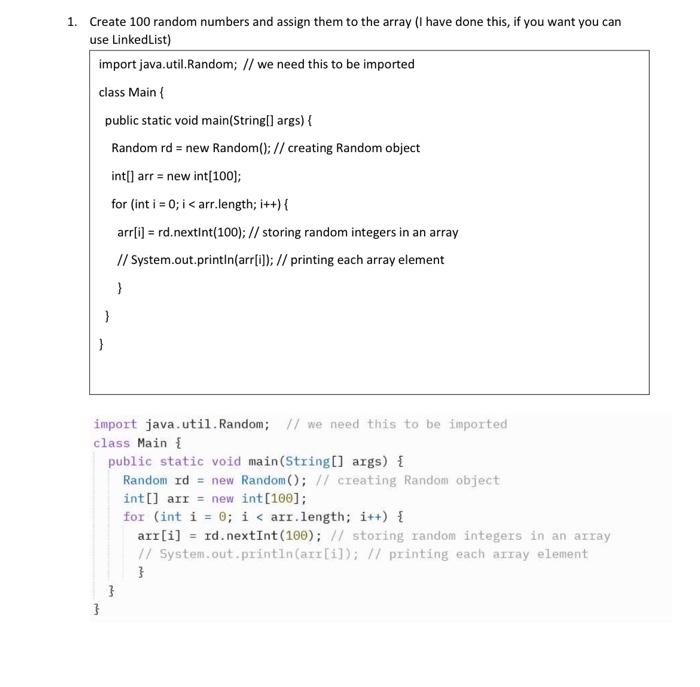 Solved DATA STRUCTURES 2. Choose 3 algorithm and create | Chegg.com