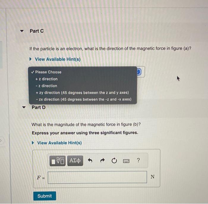 [Solved]: A proton moves with a speed of 5.0107m/s in the d