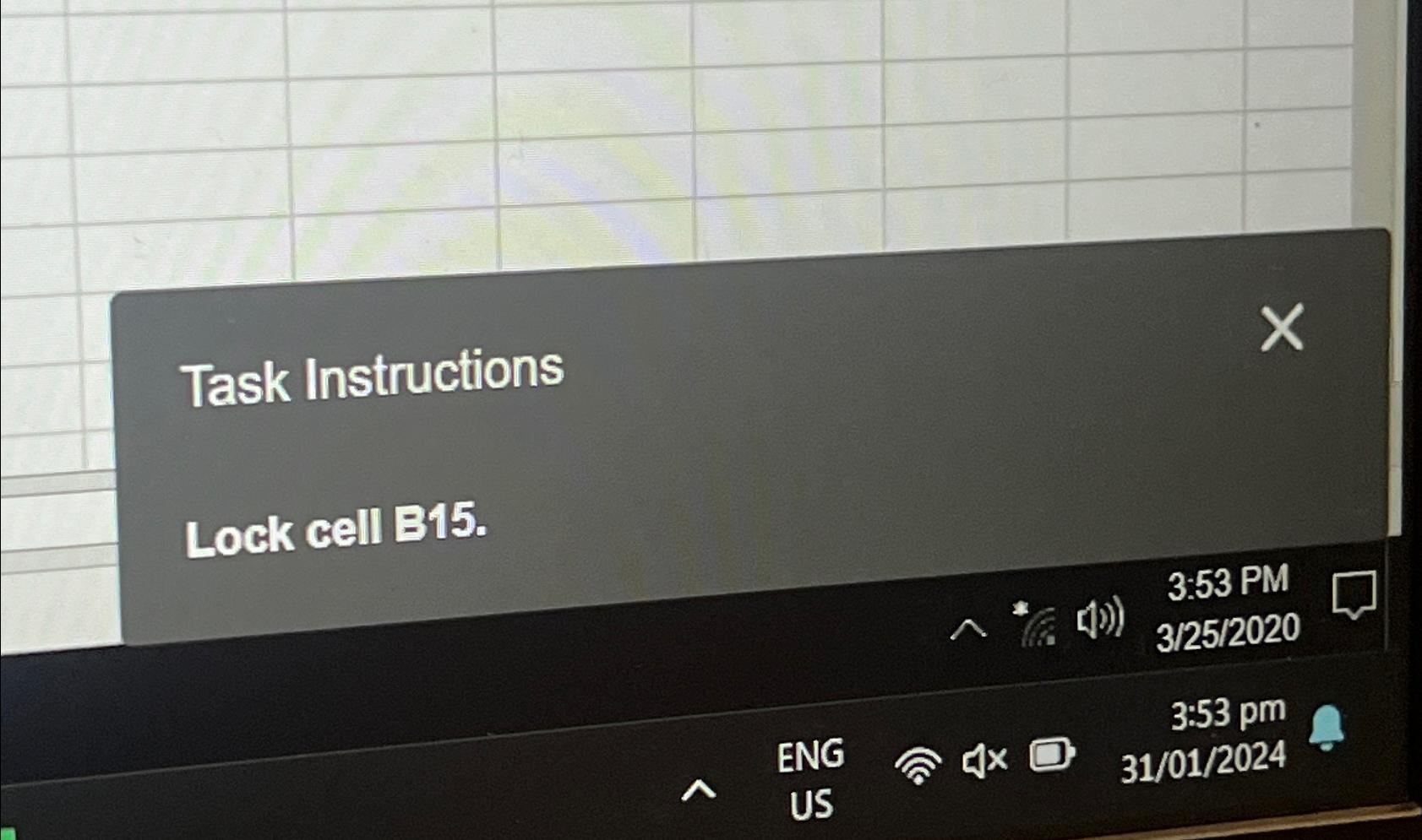 Solved Task InstructionsLock cell 315. | Chegg.com
