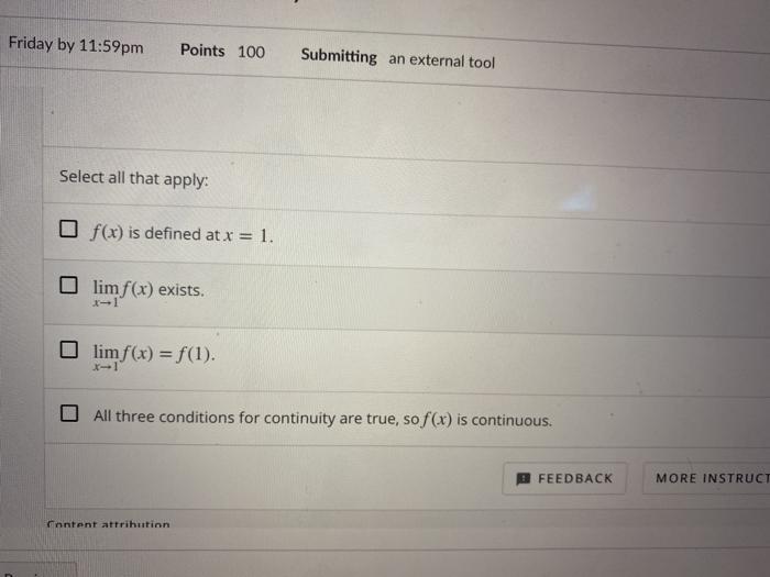 Solved riday by 11:59pm Points 100 Submitting an external | Chegg.com