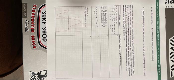 Solved VWXYKL MTH 132 MODULE 3 BLACKBOARD ASSIGNMENT-CAN YOU | Chegg.com