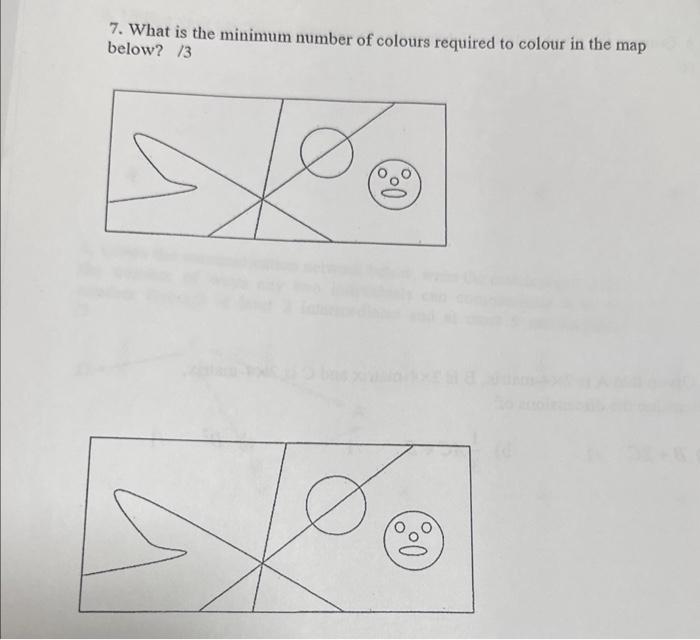 Solved 7. What is the minimum number of colours required to | Chegg.com