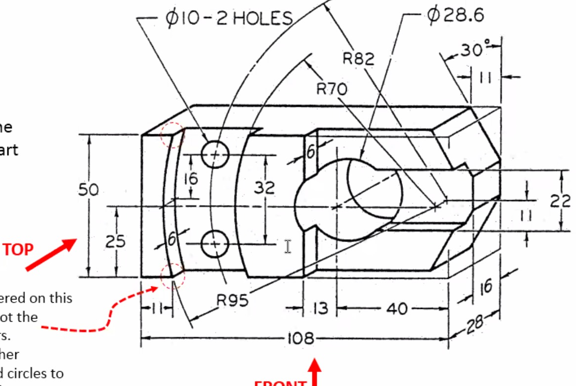Solved please do that in AutoCAD, not in SolidWork or sth | Chegg.com