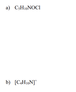 Draw two different Lewis structures, corresponding to | Chegg.com