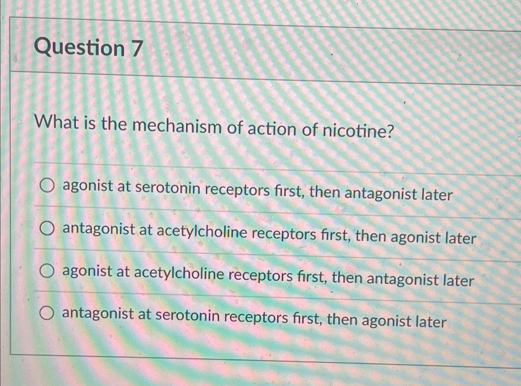 Solved Question 7What is the mechanism of action of | Chegg.com
