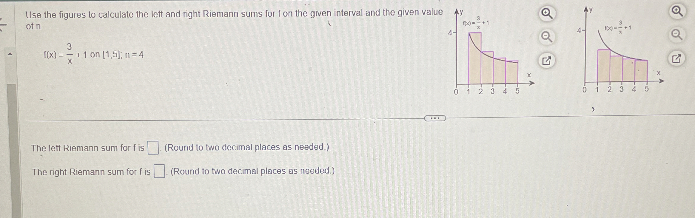 Solved Use the figures to calculate the left and right | Chegg.com