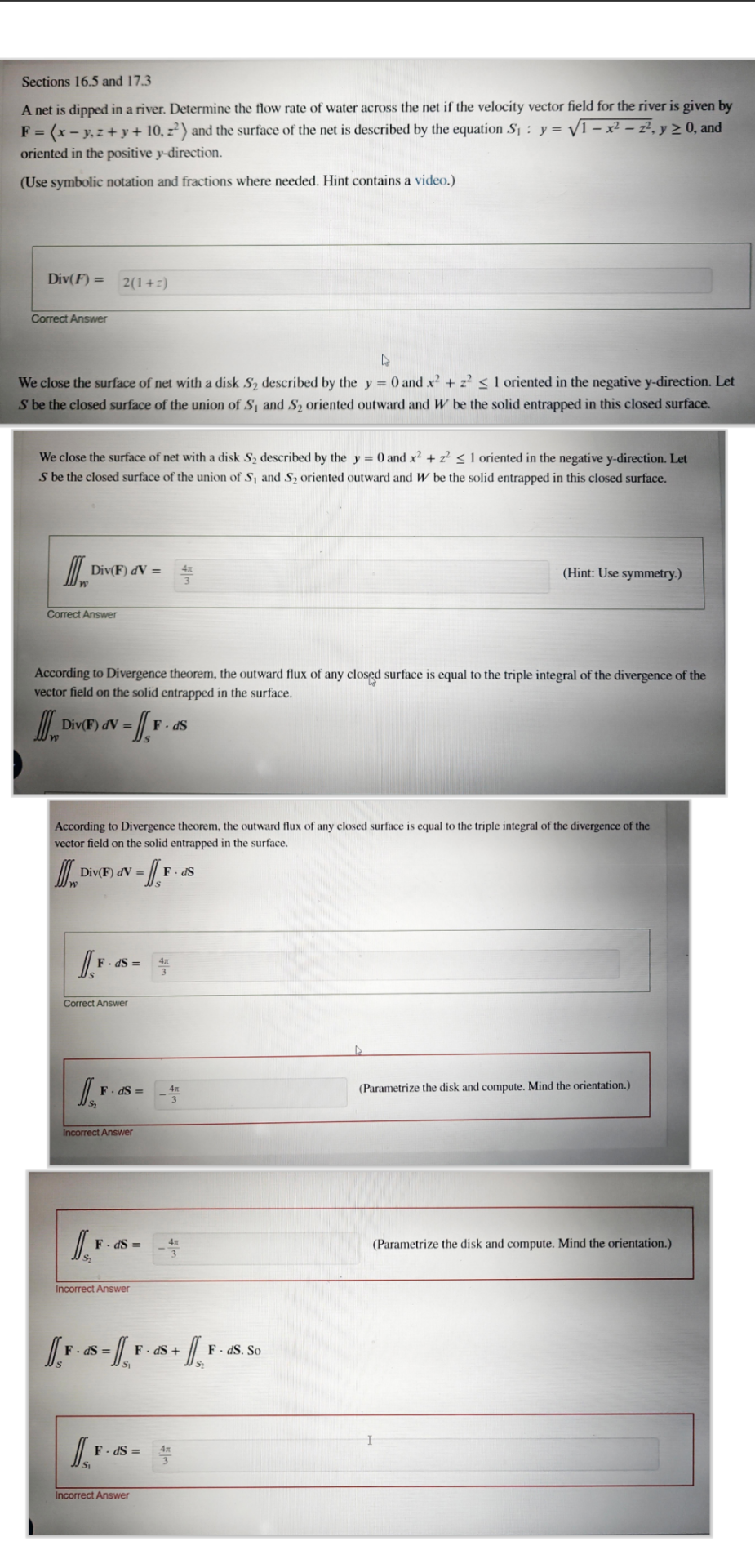 Solved Sections 16.5 ﻿and 17.3A net is dipped in a river. | Chegg.com