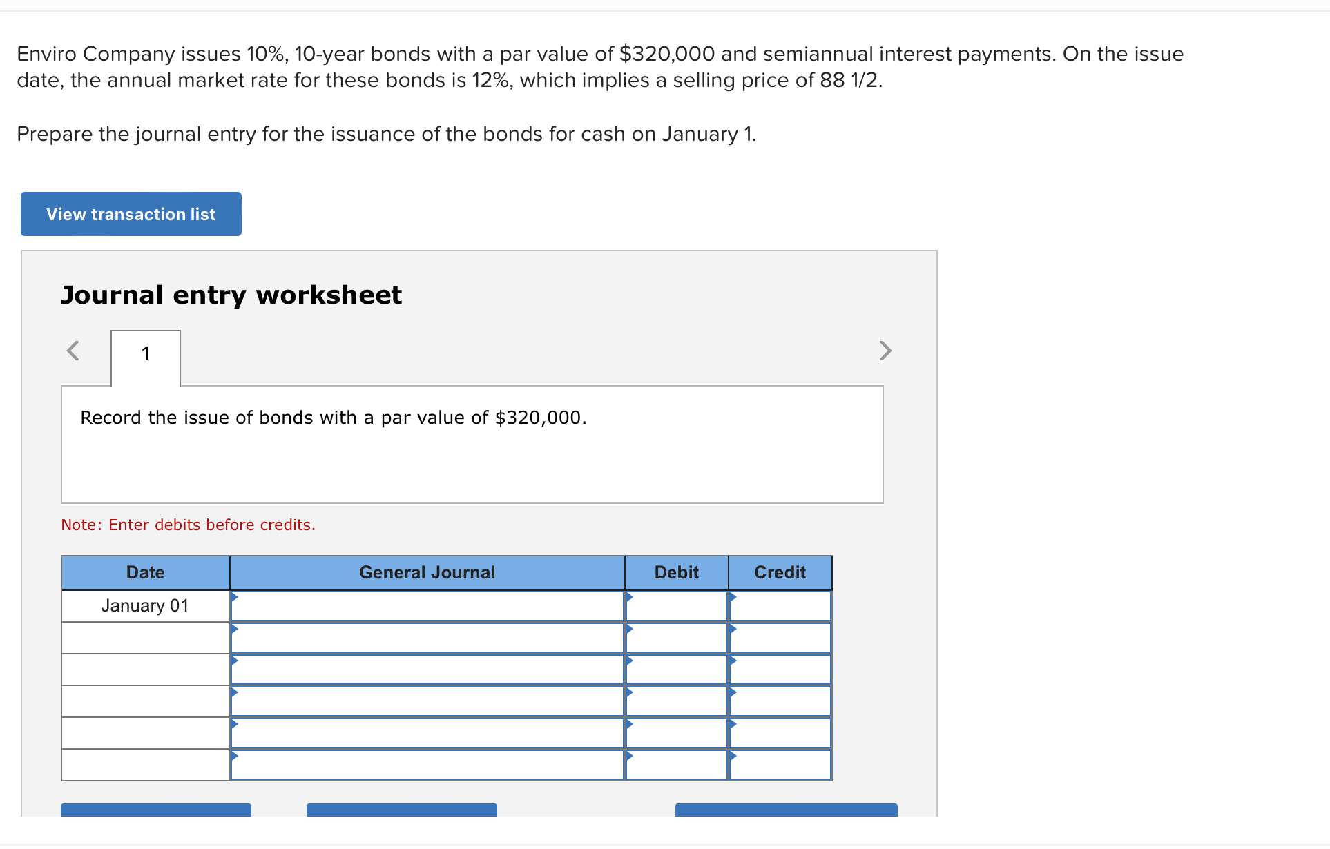 Solved Enviro Company issues 10%, 10-year bonds with a par | Chegg.com