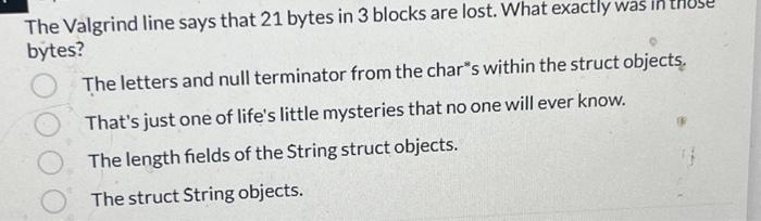 Solved Below is a C struct that a programmer might use to | Chegg.com