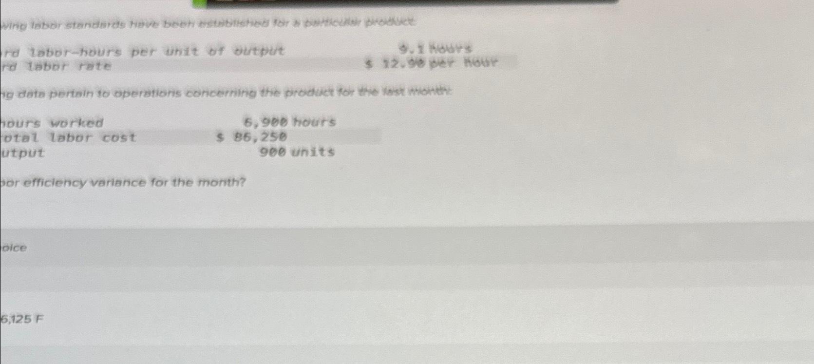 Solved rd labor-hours per unit of outputrd labor rete$12.90 | Chegg.com