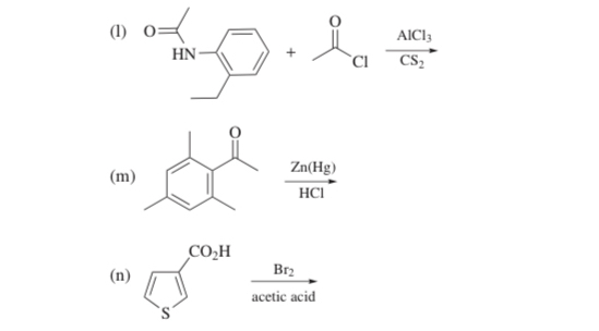 Solved write the structure of the organic product in each of | Chegg.com