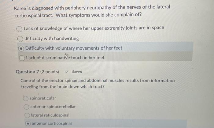 Solved Which of the following is true about somatic | Chegg.com