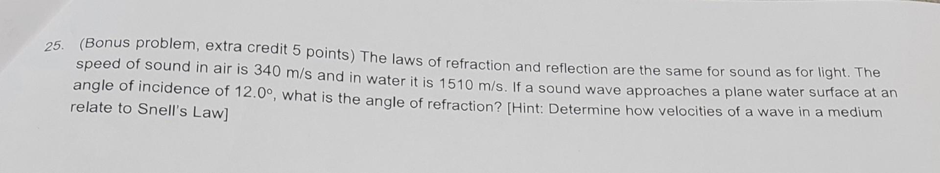 Solved 5. (Bonus problem, extra credit 5 points) The laws of | Chegg.com