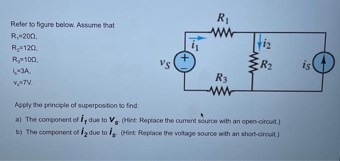 Solved Refer To Figure Below Assume That