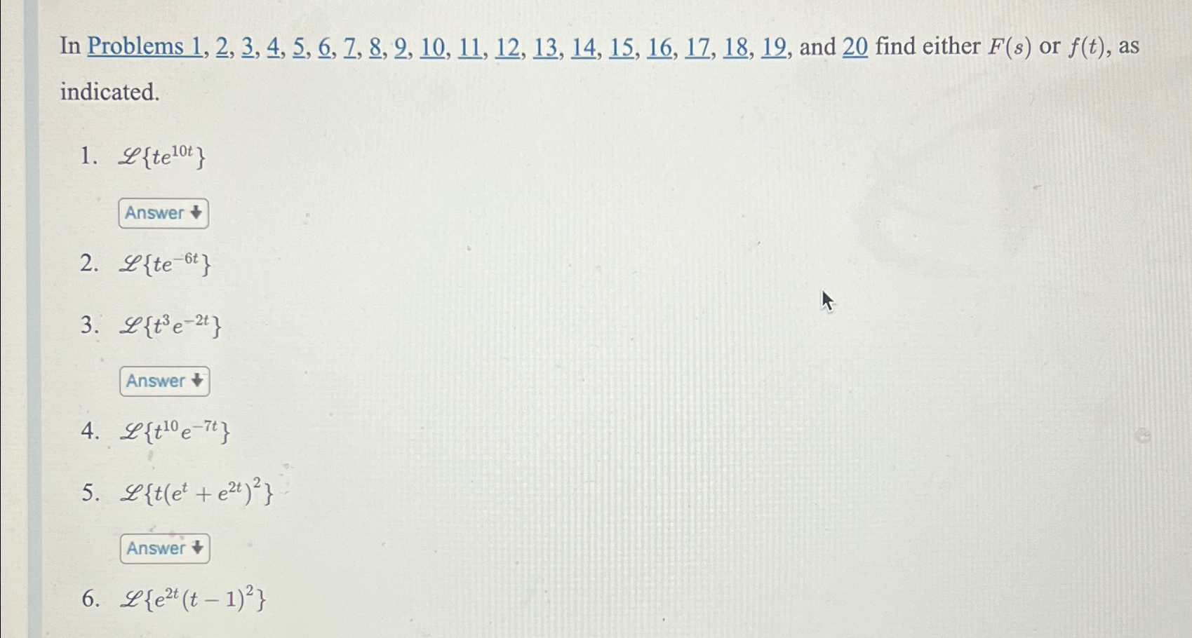 Solved In Problems | Chegg.com