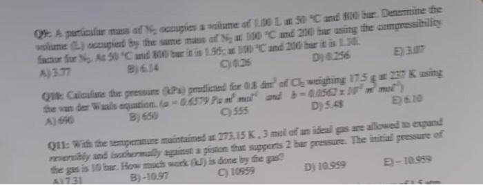 Solved 1.) 3π 3) 414 (i) 112 D) 22es A) 400 B) 653 C) 555 D) | Chegg.com
