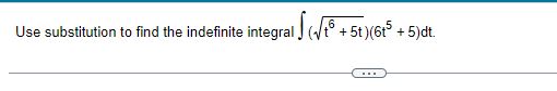 Solved Use substitution to find the indefinite integral | Chegg.com