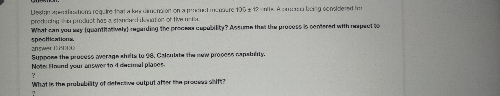 Solved Design specifications require that a key dimension on | Chegg.com