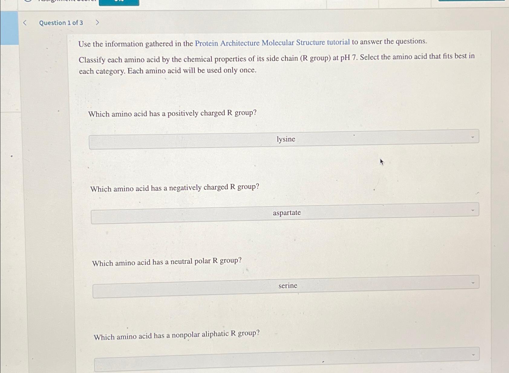Solved Question 1 ﻿of 3Use the information gathered in the | Chegg.com