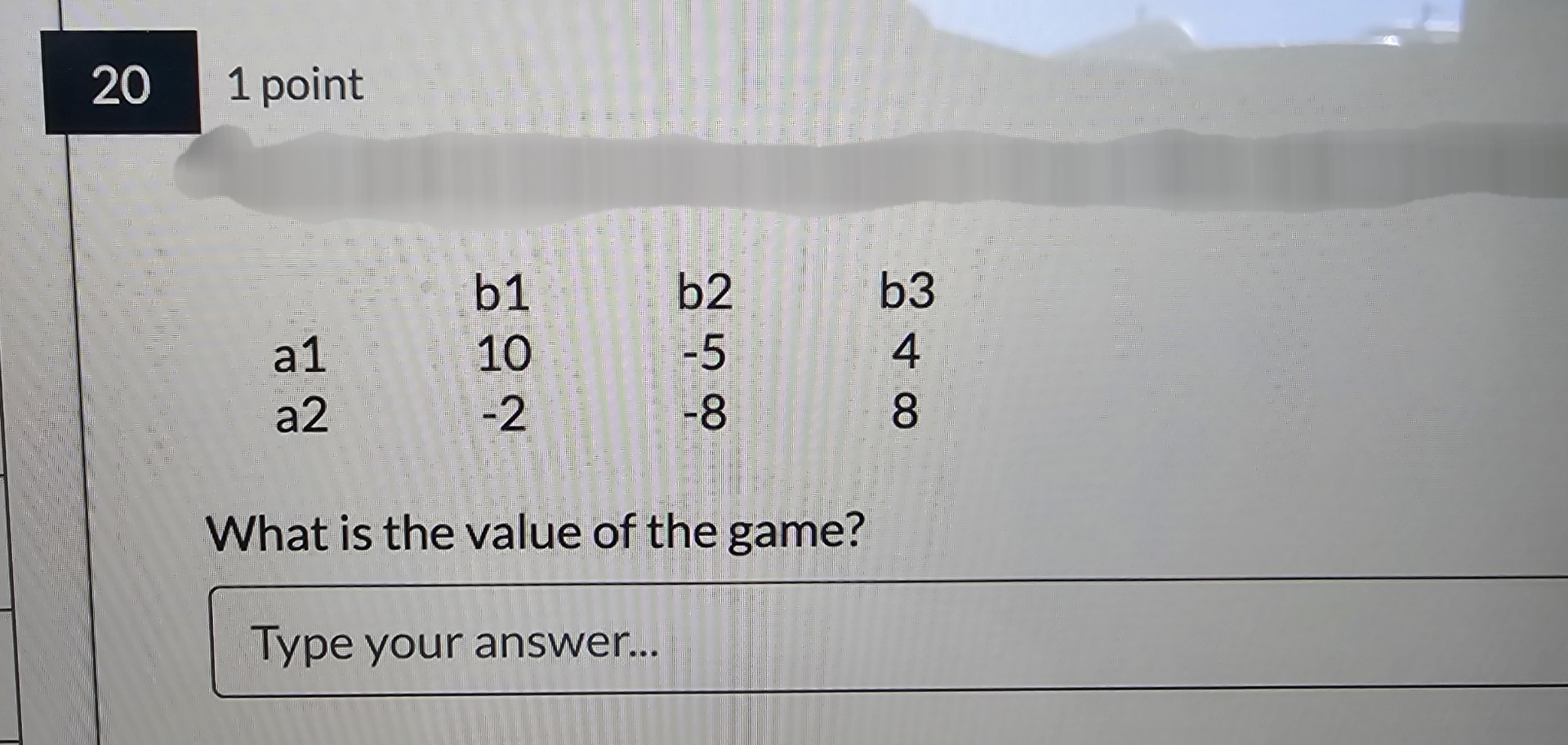 Solved 201 ﻿point\table[[,b1,b2,b3 | Chegg.com