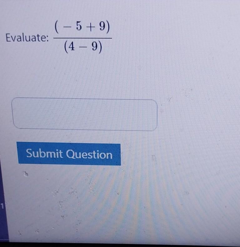Solved (4−9)(−5+9) | Chegg.com