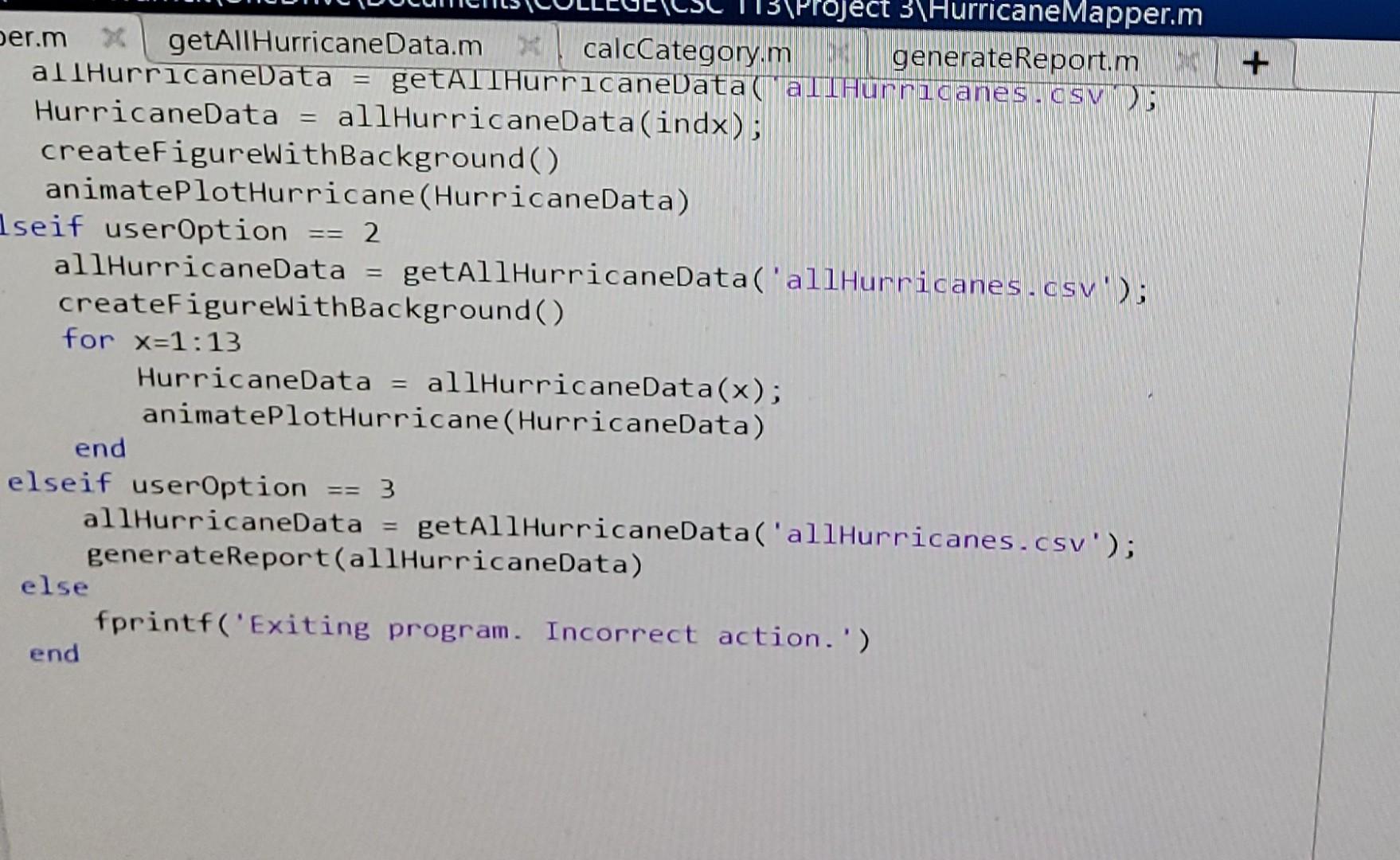 Solved URGENT! PLEASE HELP WITH THIS MATLAB CODE! HELP WOULD | Chegg.com