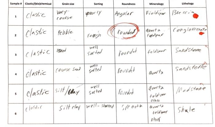Solved Section 3: Using the concepts of depositional | Chegg.com