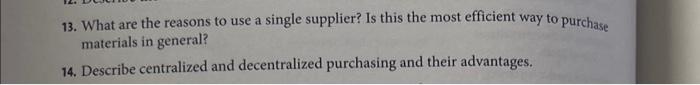 Solved 7. Why are small-value purchase orders problematic? | Chegg.com