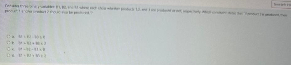 Solved Consider Three Binary Variables B1b2 ﻿andb3 ﻿where