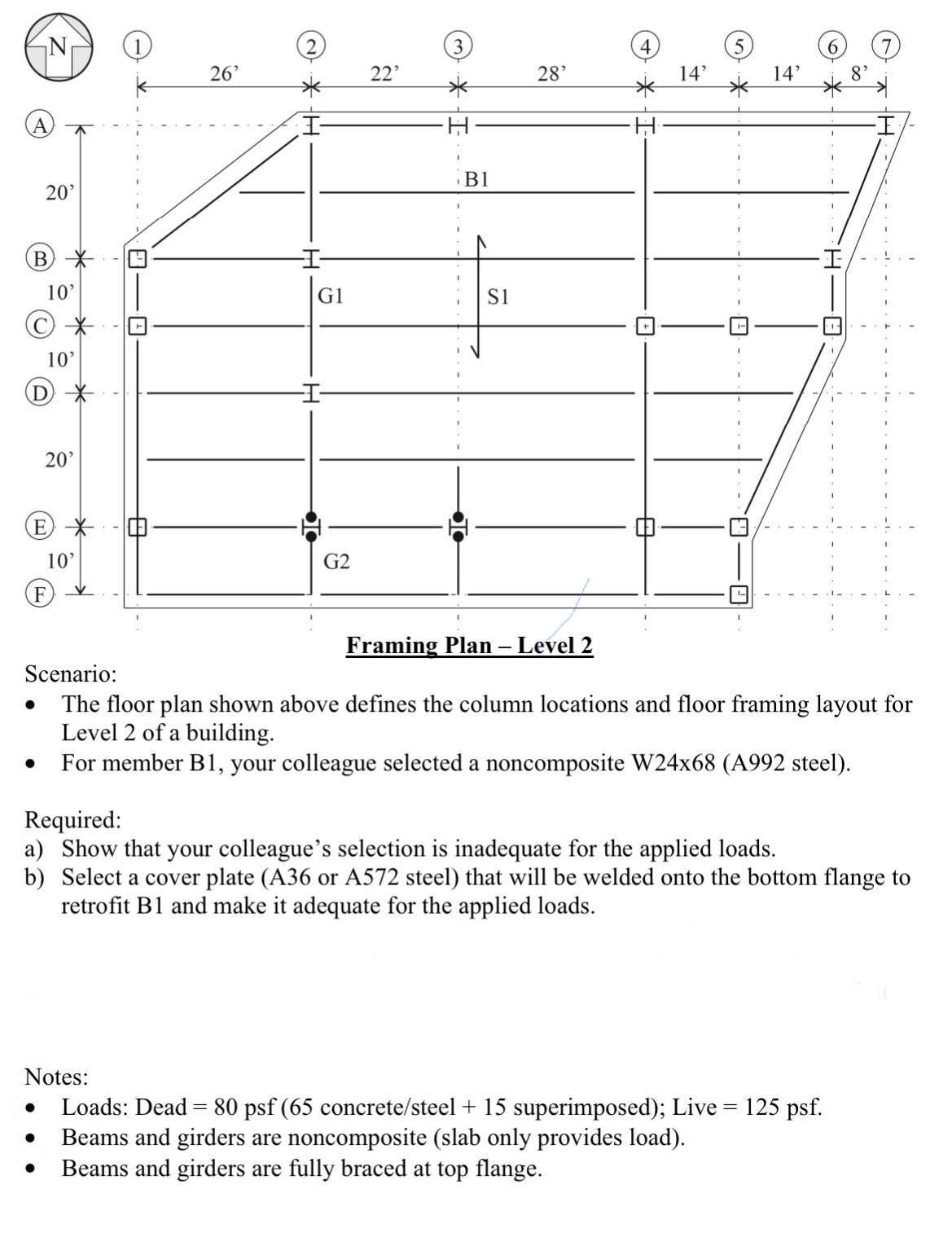Scenario:The floor plan shown above defines the | Chegg.com