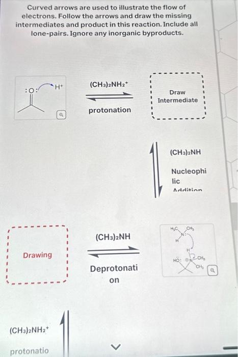 Solved Curved arrows are used to illustrate the flow of | Chegg.com