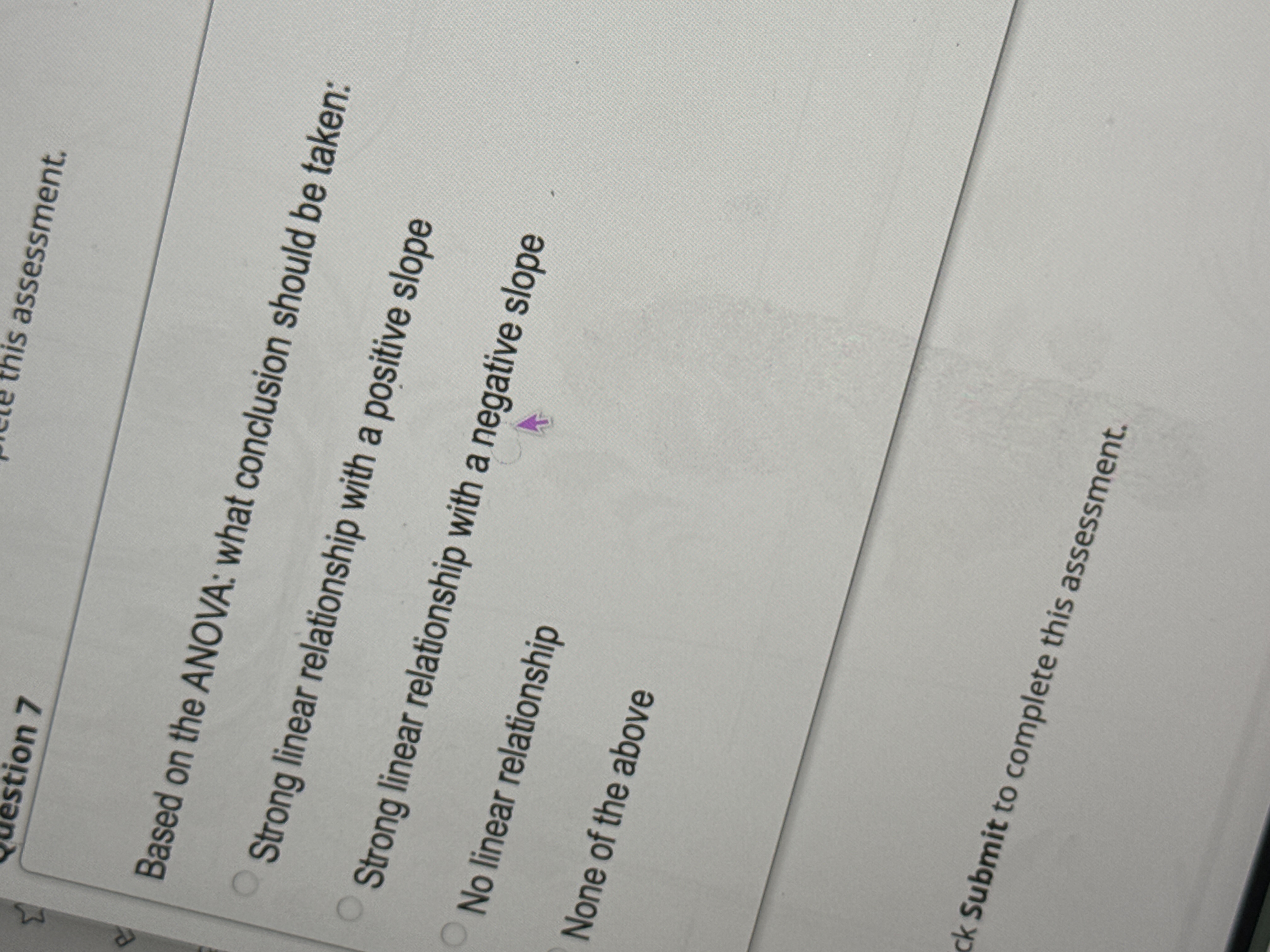 Solved Based on the ANOVA: what conclusion should be | Chegg.com