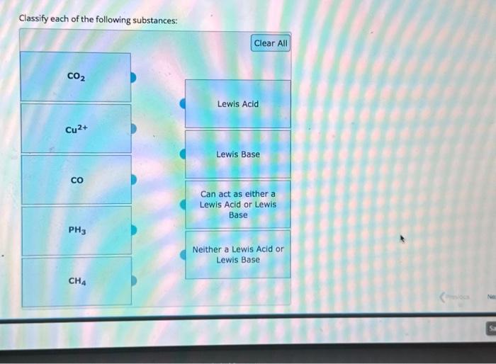 Solved Classify each of the following substances: | Chegg.com