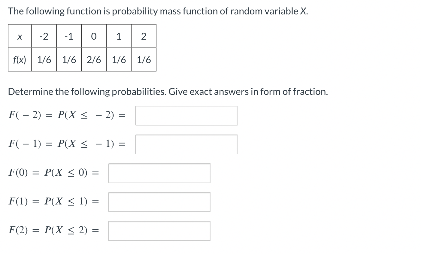 Solved The following function is probability mass function | Chegg.com
