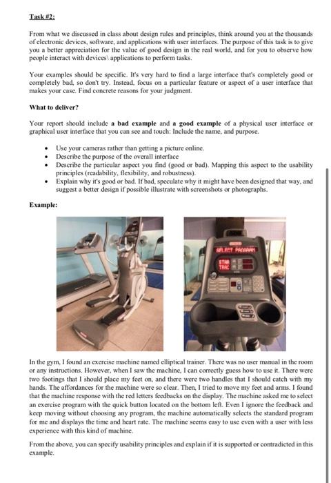 This assignment contains two main tasks. It aims to | Chegg.com