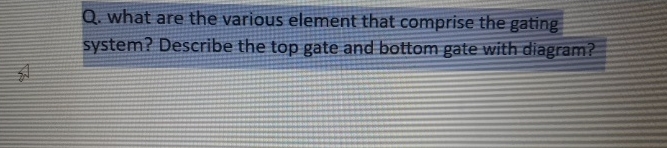 Solved Q. ﻿what are the various element that comprise the | Chegg.com