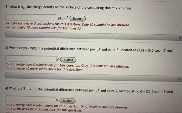 Solved Potential of Infinite Sheets of Charge and Conducting | Chegg.com