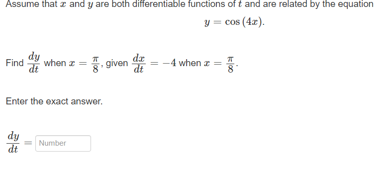 Solved Assume that x ﻿and y ﻿are both differentiable | Chegg.com